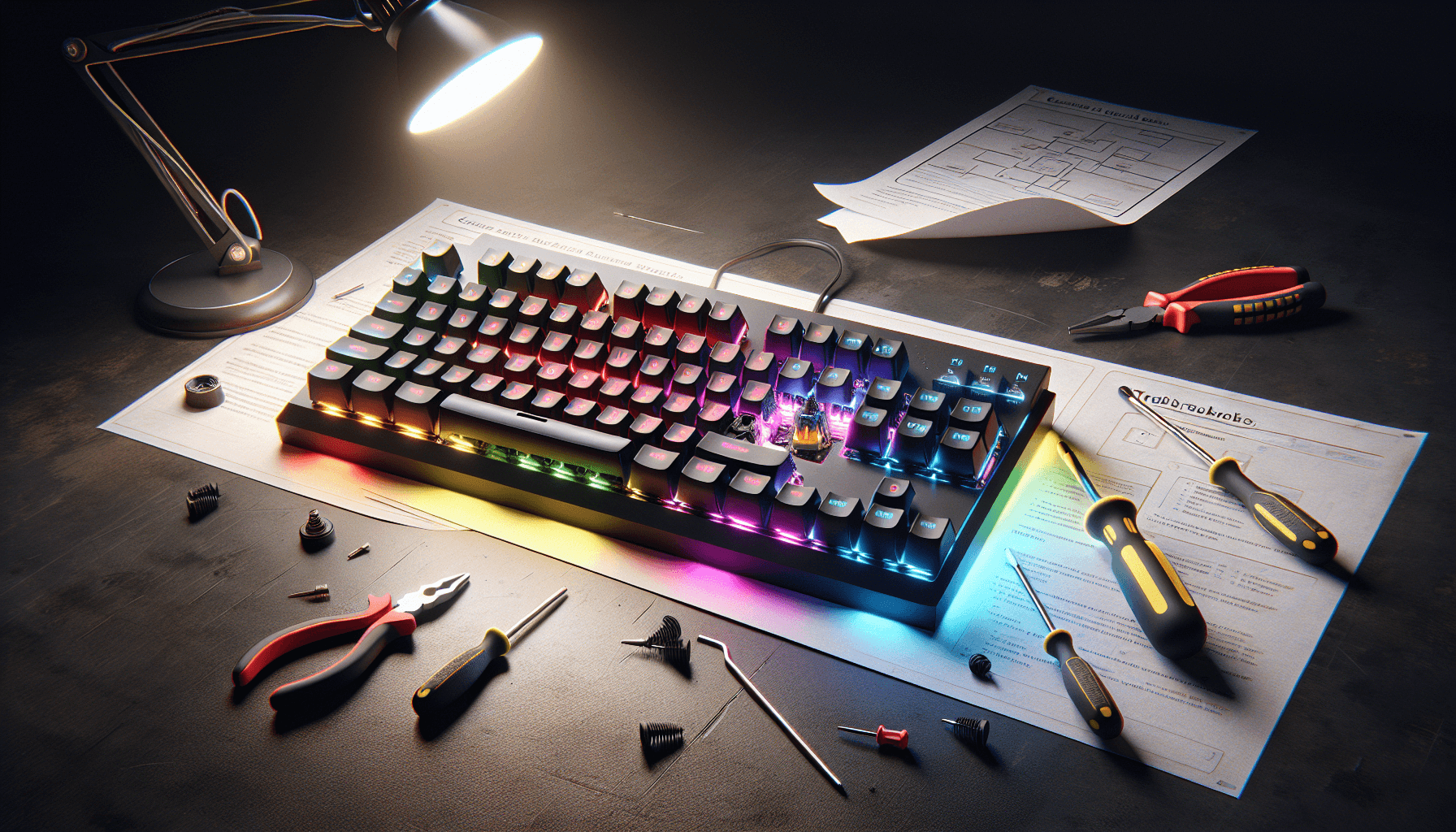 Teclado Gamer Parou de Funcionar? Saiba Como Resolver Rápido!