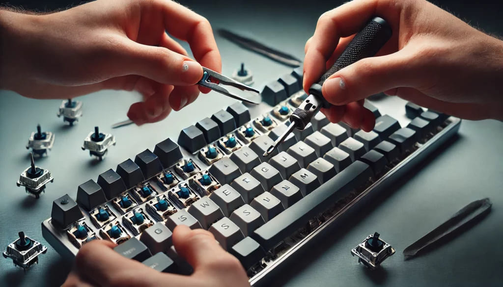 Como resolver problemas de teclas duplas no teclado mecânico - Melhores ...